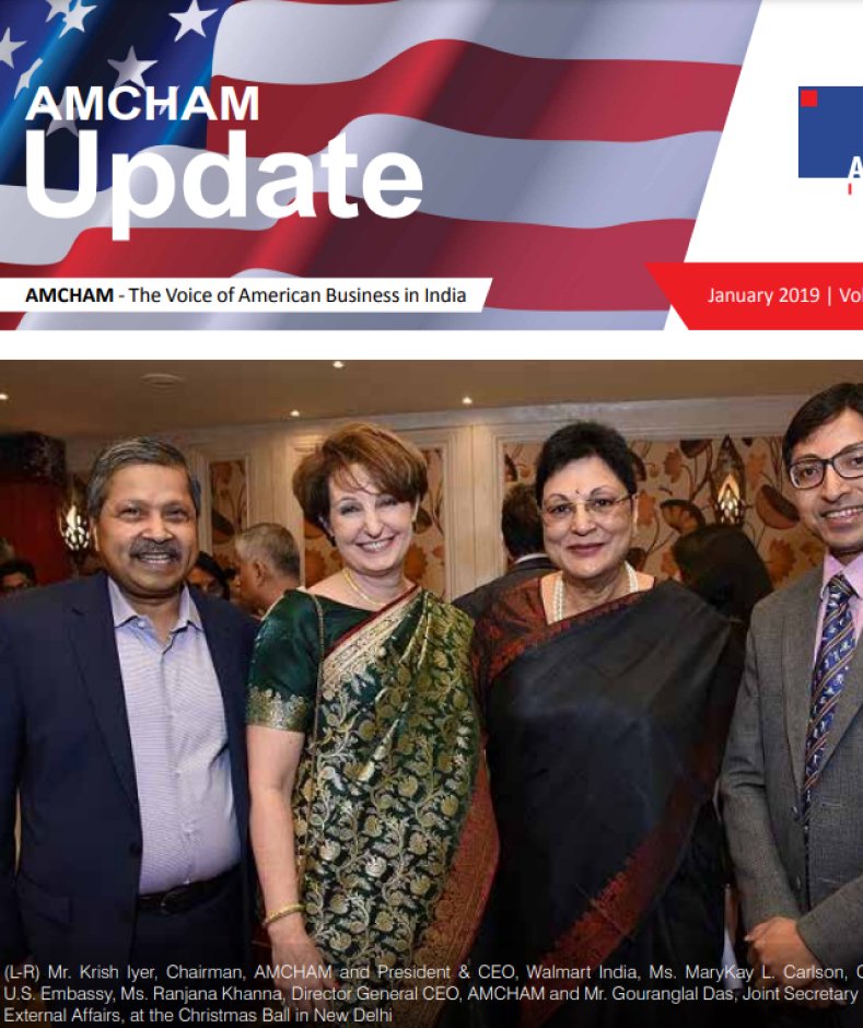 Newsletter Update - AMCHAM India
