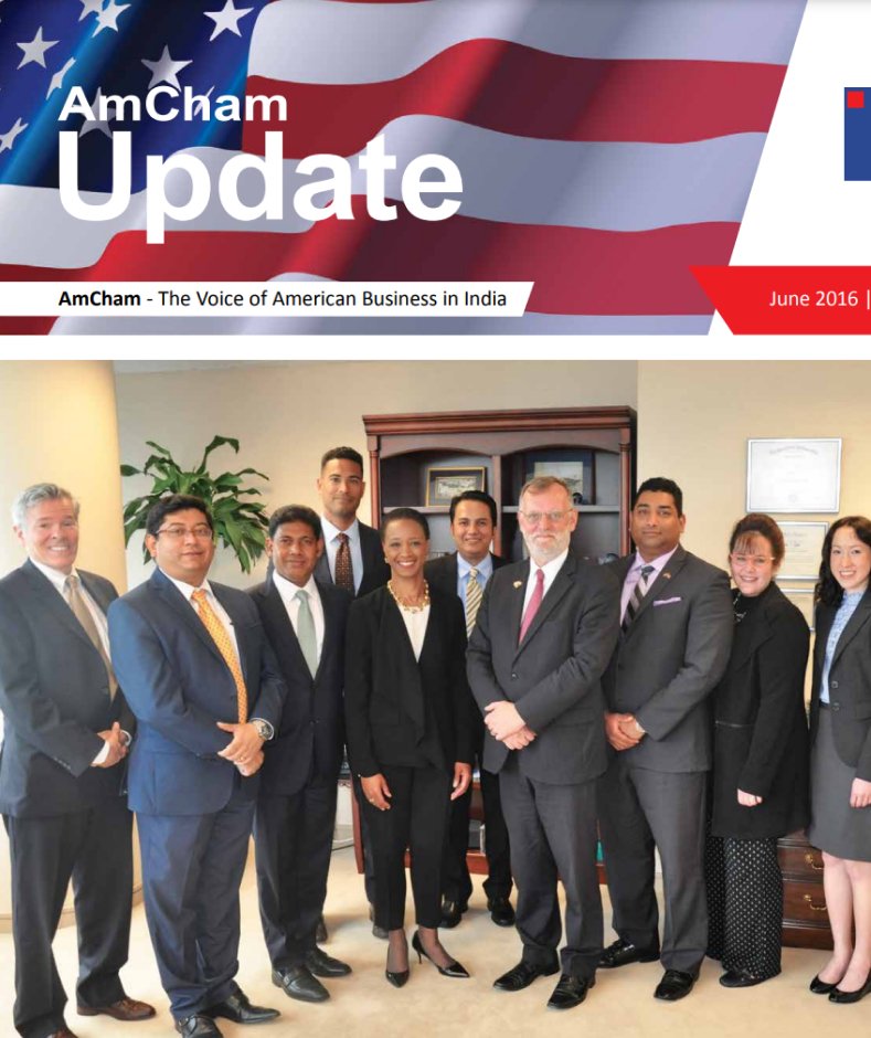 Newsletter Update - AMCHAM India
