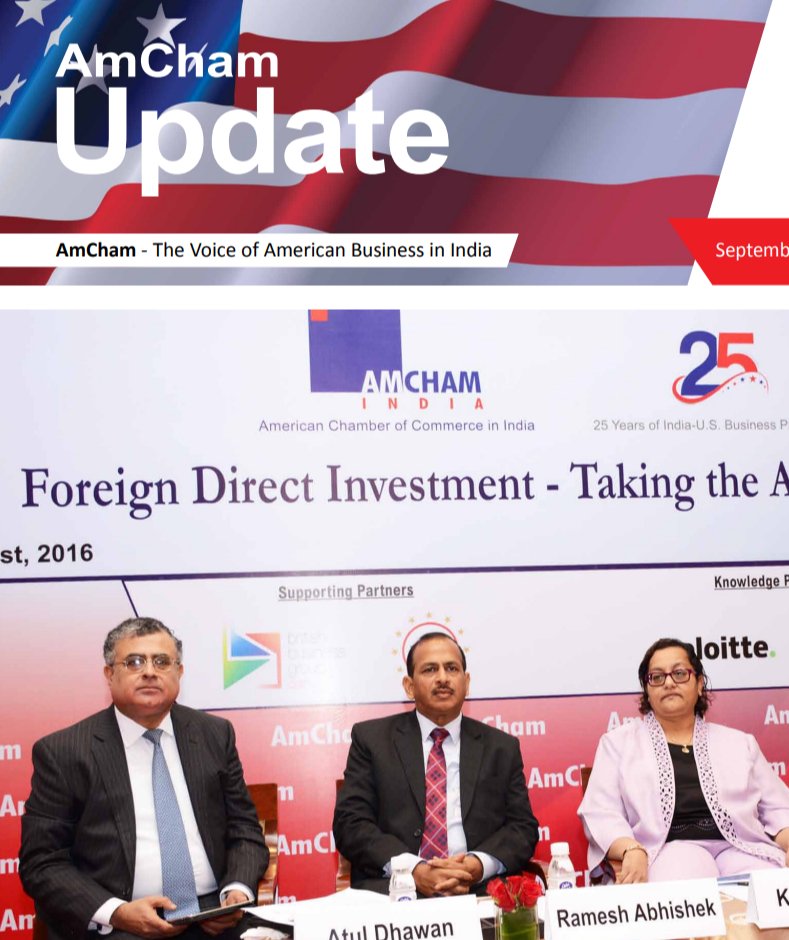 Newsletter Update - AMCHAM India